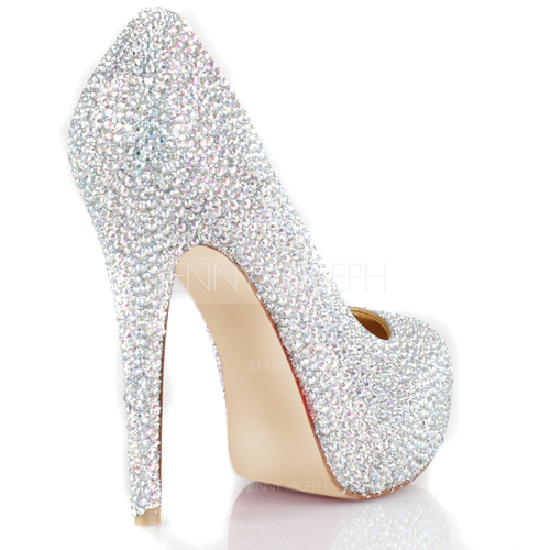 chaussure talon diamant